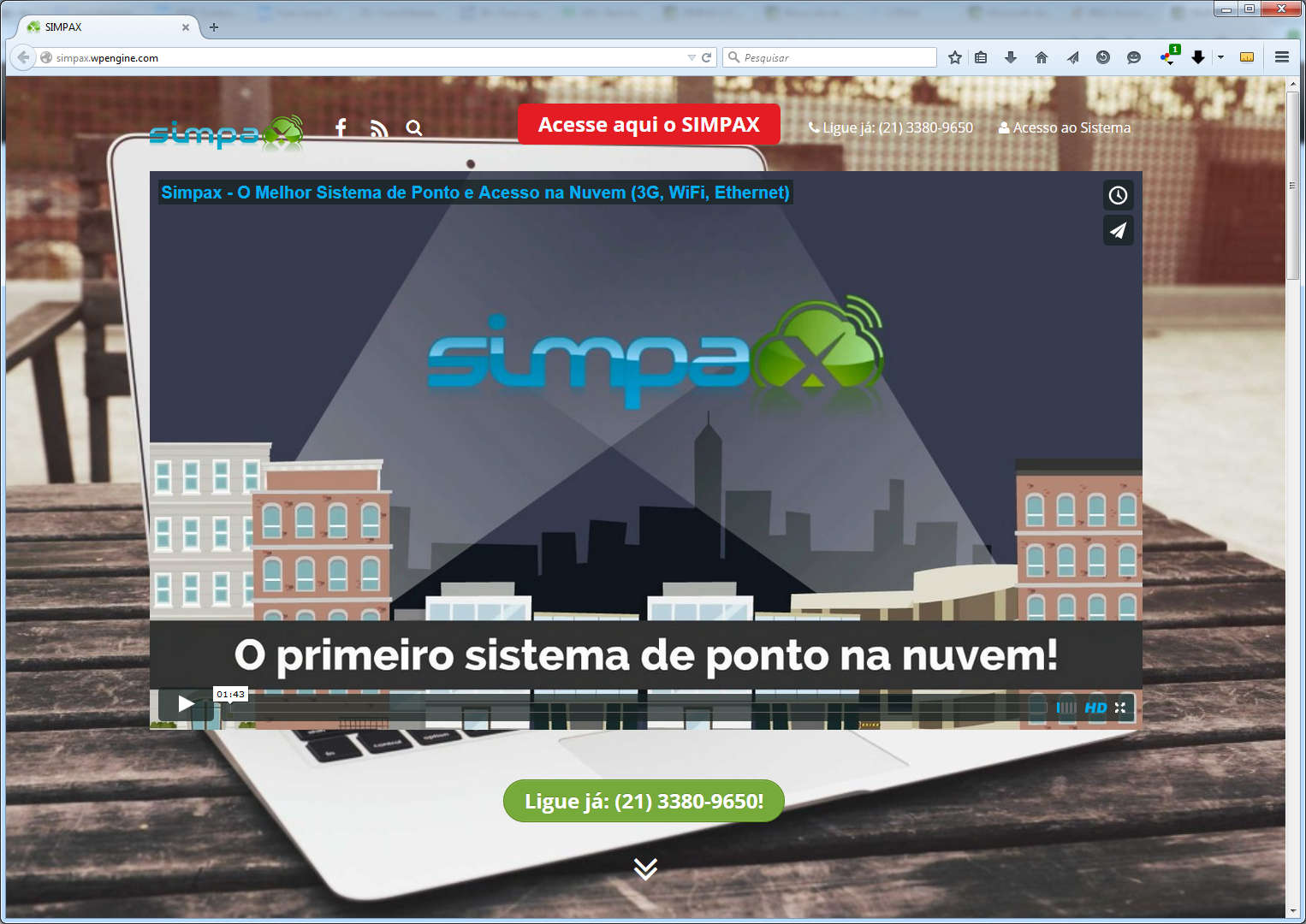 ATENÇÃO: A tela de entrada do SIMPAX vai mudar! • Simpax